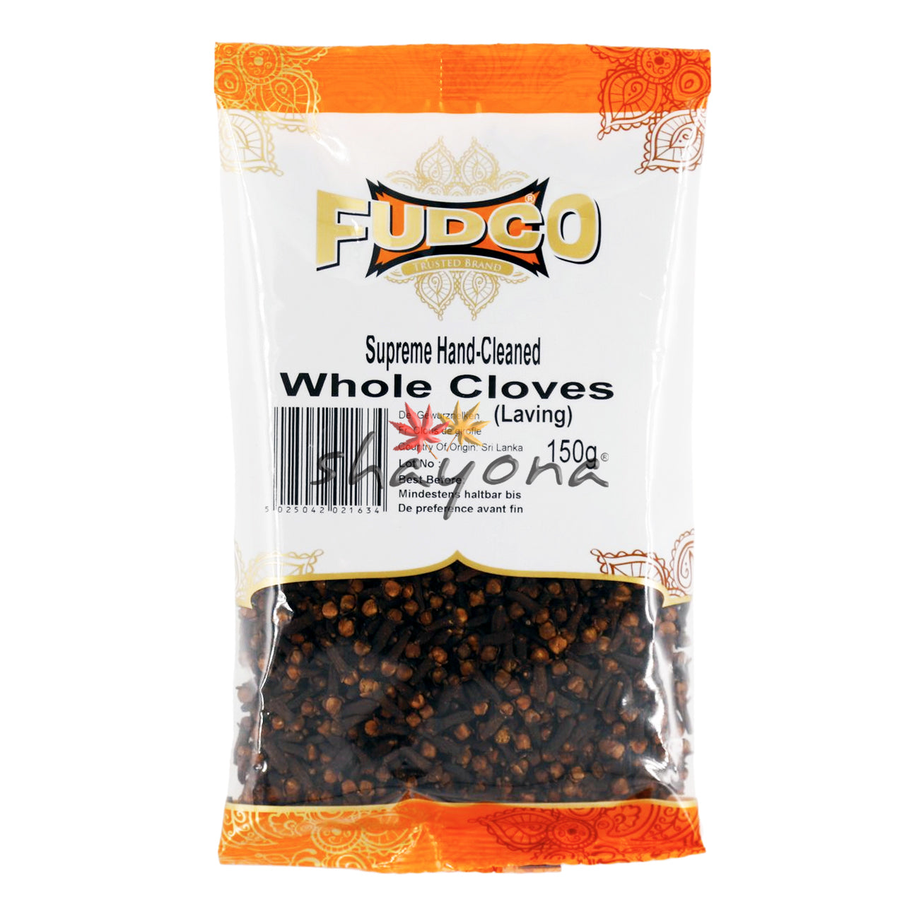 Fudco Whole Cloves – Shayona UK