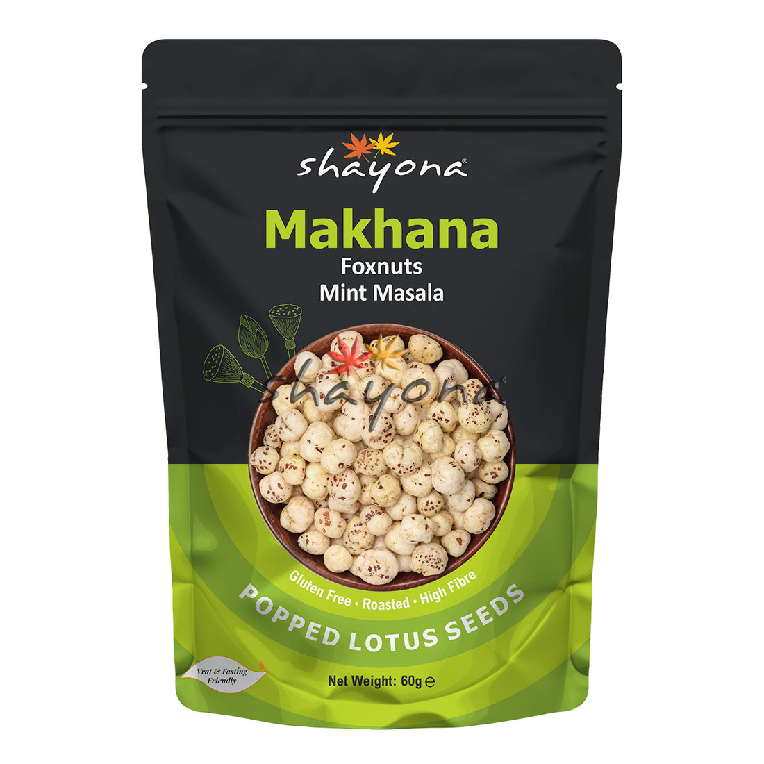 Shayona Makhana Foxnuts - Mint Masala – Shayona UK
