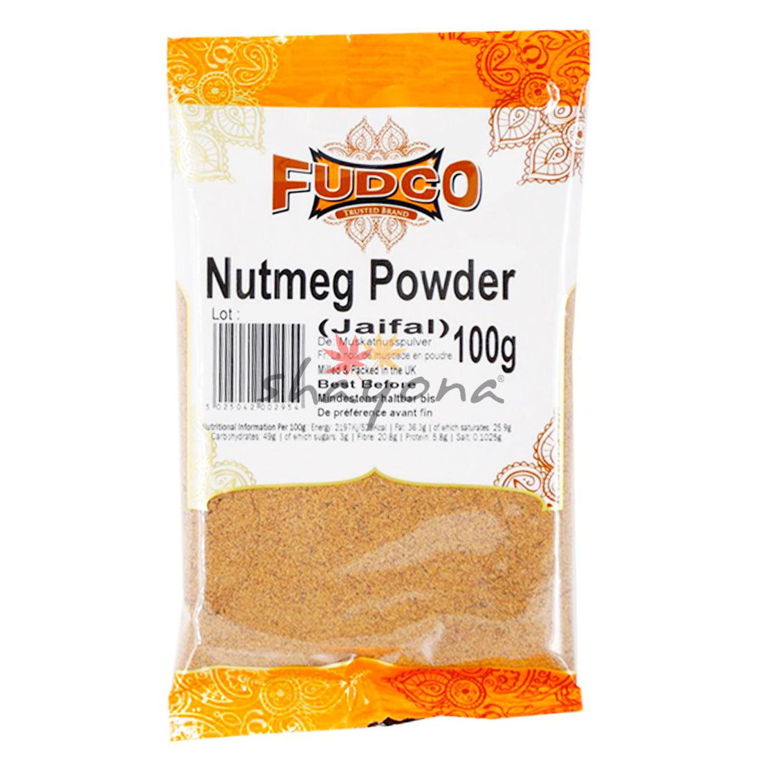 Fudco Nutmeg Powder – Shayona UK